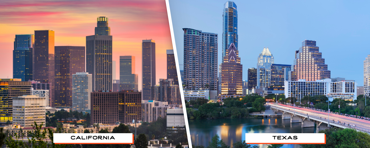 California vs Texas: A Comparison of Two Powerhouse States