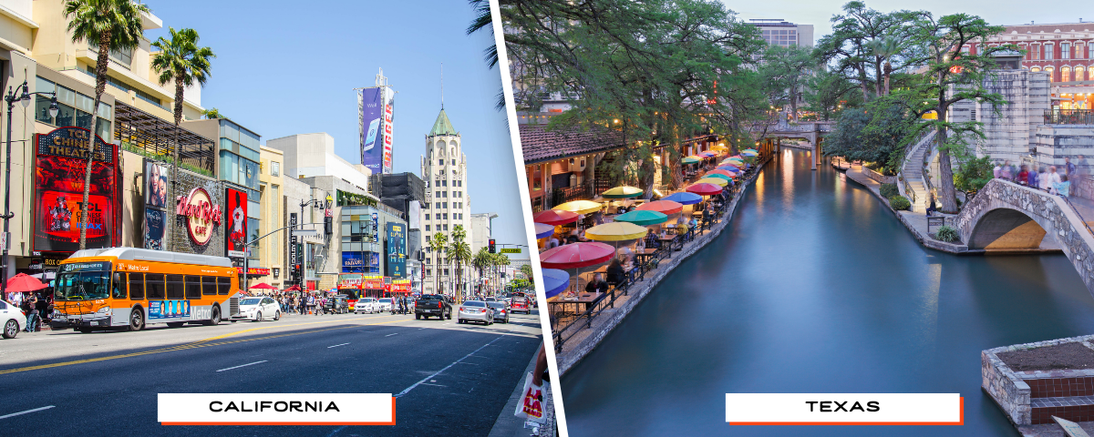 California vs Texas: A Comparison of Two Powerhouse States